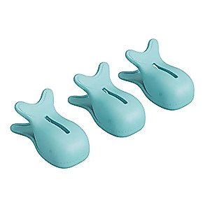 BLMIEDE Fun Bag Clip with Magnet for Organizing and Sealing Needed Kitchen Storage Clips Suitable for Food Kitchen and Home Strong Magnetic Clips for Refrigerator (D, One Size)