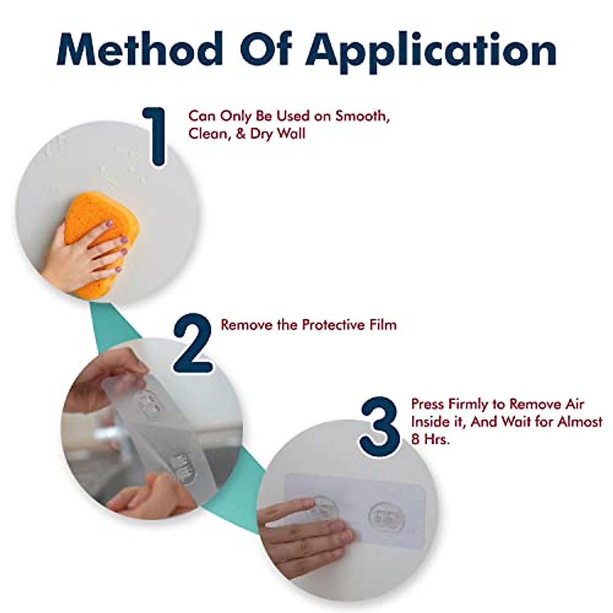 Lyft Livin Caddy Adhesive Sticker Replacement Strip Pads for Kitchen & RV Camper Shelf Basket, Under Cabinet, Bathroom Shower Hanger Shelves Heavy Duty & Waterproof Residue Free – Pack of 2