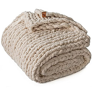 Chunky Knit Blanket Throw - 50"x60" 4.25lbs, Chunky Knit Blanket, Knit Blanket, Knit Throw Blankets, Knitted Throw Blankets, Knitted Blanket, Chunky Blanket, Chunky Knit Blanket Throw