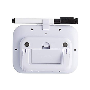 Taylor Four-Event Digital Timer with Whiteboard for School, Learning, Projects, and Kitchen Tasks, white