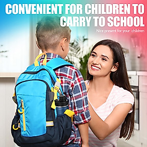 6 Pcs 14 oz Kids Water Bottle Insulated Stainless Steel Toddler Flask with Leak Proof Lid Double Walled Kids Water Cup for Kids, Toddlers, Girls, Boys School Travel Sports Camping (Bright Color)