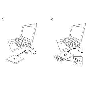 USB External DVD Drive COMPATIBLE for Microsoft Windows 10 / Vista /7/8.1, Mac OS, Dell ,Acer , ASUS, Apple , Samsung, Lenovo Laptop Notebook UltraBook PC Desktop,CD/DVD-RW Drive, CD-RW Rewriter