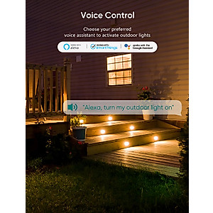 TREATLIFE Outdoor Smart Plug with 2 Individual Control Outlets, IP64 Weather Resistance, Smart Home Outlet Timer Compatible with Alexa, Google Home and SmartThings, 2.4GHz WiFi Only, No Hub Required