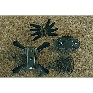 VTI SkyHawk Compact Drone with Camera for Adults, 1080P HD Live Video RC Quadcopter for Beginners with 3 Speed Modes, Remote and App Controlled, Mini Drone with Auto Hover, Headless Mode, Brushless Motor