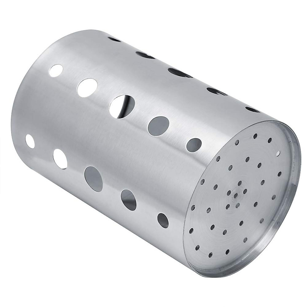 Jerliflyer Stainless Steel Tableware Storage Bucket, Kitchen Utensil Rack Caddy Stainless Steel Chopsticks Cutlery Cookware Organizer Cutlery Storage Rack