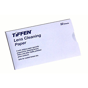 Tiffen Lens Cleaning Paper Tissue Pack Of 50 Sheets