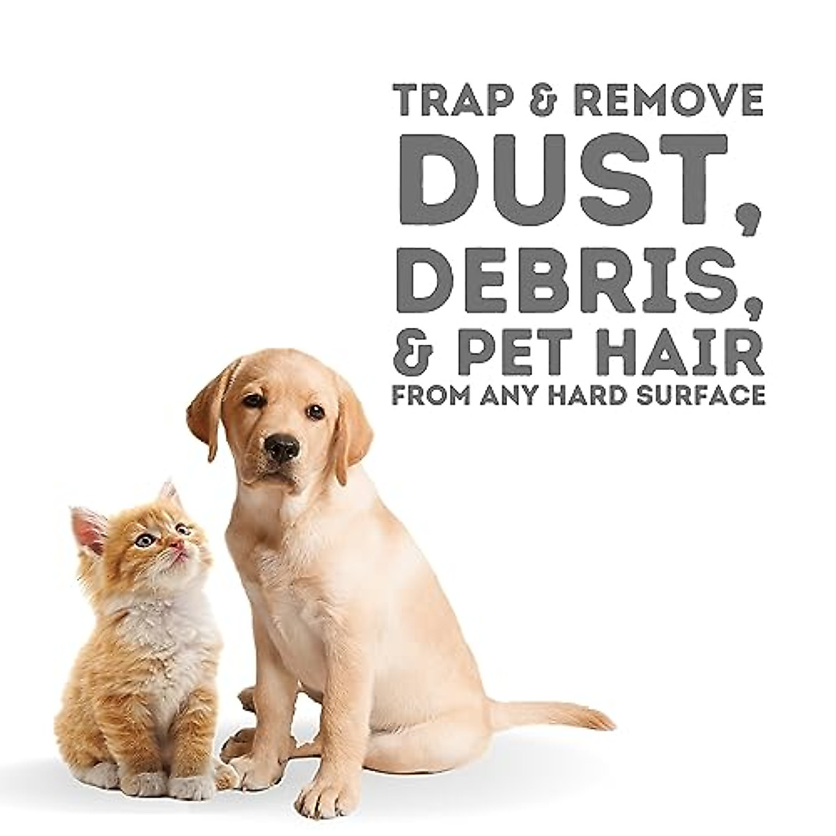 Quick Shine Sustainable Hard Surface Floor Mop Kit with 3 Reusable Pads & 1 Safer Choice Floor Finish Cleaner 16oz | Use Wet + Dry | Squirt, Spread, Done | Hardwood, Luxury Vinyl Plank, Laminate