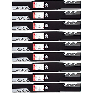 9PK Oregon 95-605 Gator G3 Blades for 54" Husqvarna YTH24V54