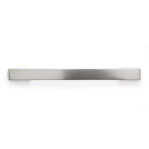 Richelieu Hardware BP86072128195 Wexford Collection 5 1/16-inch (128 mm) Center-to-Center Brushed Nickel Modern Cabinet and Drawer Pull Handle for Kitchen, Bathroom, and Furniture