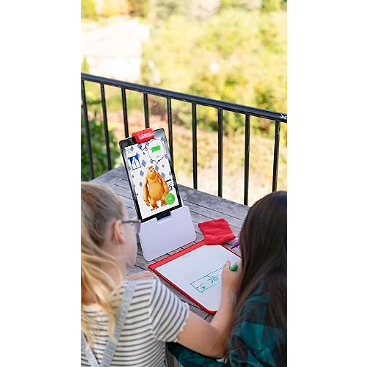 Osmo Creative Starter Kit - 3 Educational STEM Games for Ages 5-10, Drawing & Physics - For Fire Tablets