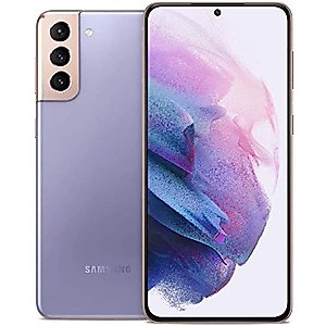 Samsung Galaxy S21 5G G991B Dual 256GB 8GB RAM Factory Unlocked (GSM Only | No CDMA - not Compatible with Verizon/Sprint) International Version - Phantom Violet