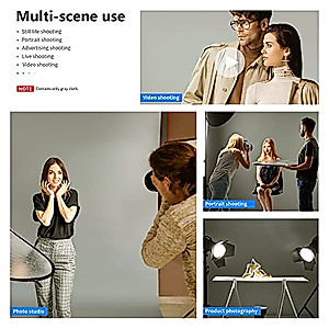 NEEWER 10 x 12FT / 3 x 3.6M PRO Photo Studio premium polyester Collapsible Backdrop Background for Photography, Video and Television (Backdrop Only) - Grey