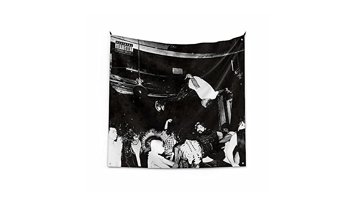 Playboi Carti Die Lit Tapestry Flag - Vibrant Wall Art for Fans