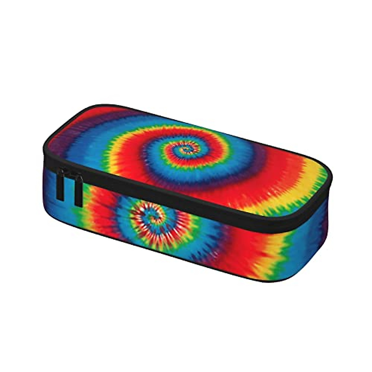 Fxuocza Tie Dye Rainbow Pencil Cases for Girls Pencil Bags with Zipper,Aesthetic Pencil Case Organizer Pencil Box