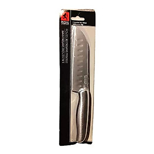 Cutlery Stainless-Steel Santoku Knives (Stainless-Steel)