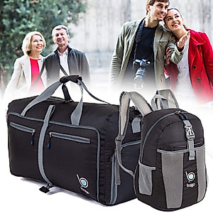 bago Lightweight Small Hiking Backpack for Women and Men - 25L Travel Day Pack - Foldable Hiking Daypack Ultralight for Camping Outdoor Sports - Day Bag Packable Backpack for Travel (Red)