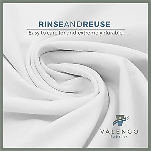 VALENGO Lint Free 100% Cotton New Rags for Dust Cleaning, Soft Tshirt Rags for Cast Iron, Staining Wood, Shoe Polish Cloth Bag, 17”x17”- (7 Pack)