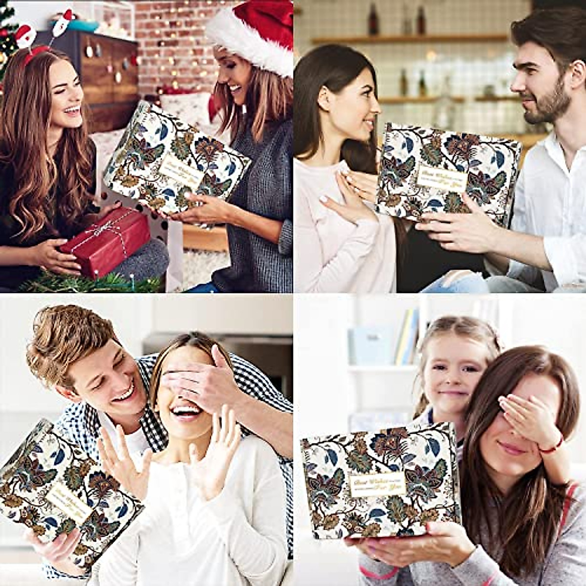 Scented Candles Gifts for Women, 6 Pack 4.4 Oz Candles for Home Scented, Aromatherapy Candle Gift Set, Natural Soy Wax Relaxing Candle for Birthday, Valentines, Mom, Women and Men