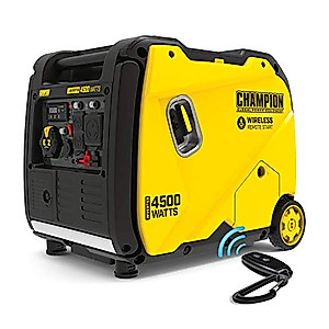 Champion Power Equipment 200987 4500-Watt RV Ready Portable Inverter Generator, Wireless Remote Start