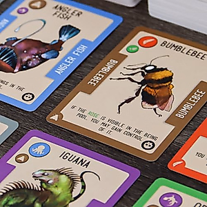 Doolittle Gaming Reincardnated A Turn-Based Deck Drafting Card Game - Strategy Party Game for 2-6 Players on Family Game Night