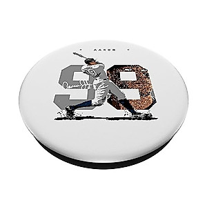 Aaron Judge Number Portrait Baj New York MLBPA PopSockets Standard PopGrip