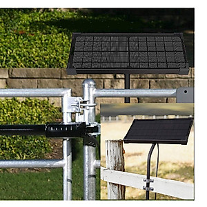 SolarEnz 10 W Mono Solar Panel Charger for Automatic Solar Gate Opener Systems Solar Panel Electric Fence Kit
