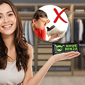 Refrigerator Deodorizer and Odor Eliminator (2 Pack) & Shoe Deodorizer and Odor Eliminator (2 Pack)