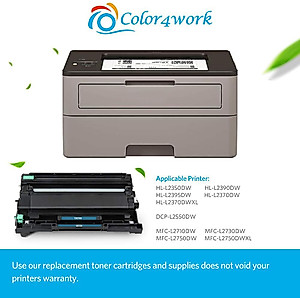 Color4work Compatible Drum Unit Brother DR730 DR-730 Imaging Drum 1-Pack, use for Brother HL-L2350DW DCP-L2550DW MFC-L2710DW MFC-L2750DW HL-L2395DW HL-L2390DW HL-L2370DW Printer