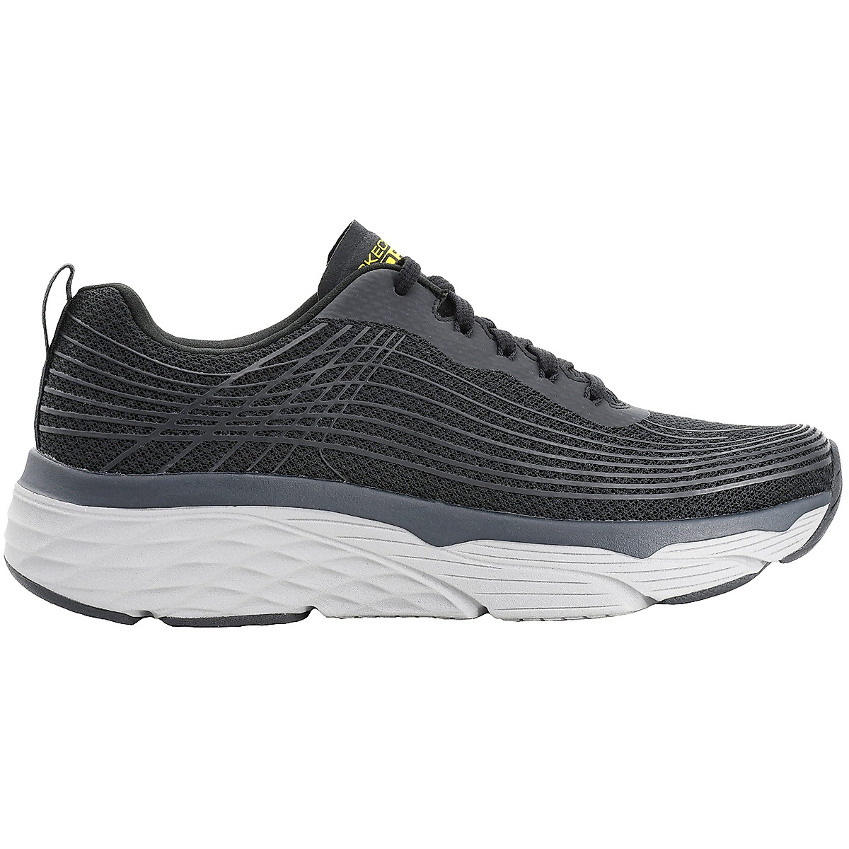 Skechers Men's Max Cushioning Elite-Performance Sneaker Black/Charcoal 8