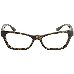 Versace 3275 108 Eyeglasses Women's Dark Havana Full Rim Optical Frame 51mm