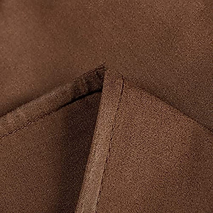 FLXXIE 2 Pack Microfiber Fitted Crib Sheets, Super Soft and Cozy Toddler Fitted Sheets for Standard Crib and Toddler Mattresses, 28x52, Brown