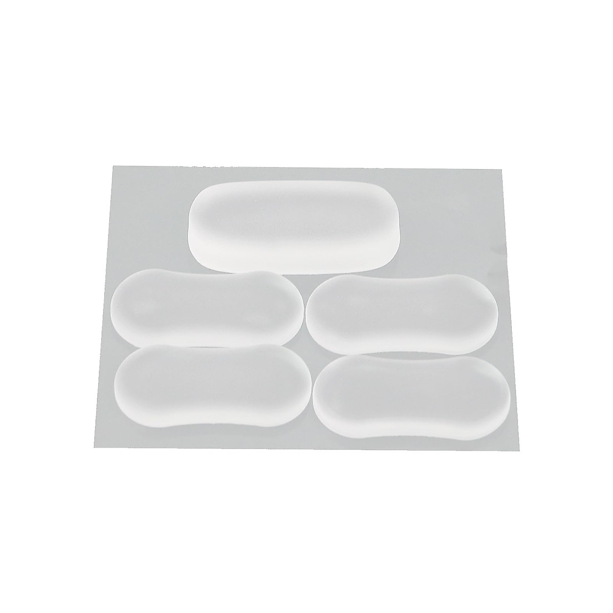 UTALIND 15Pcs Strong Adhesive Toilet Seats Lid Bumpers Toilet Lid Rubber Pads for Protecting Toilet Seat Cover or Handles Damaged by Collision, Clear