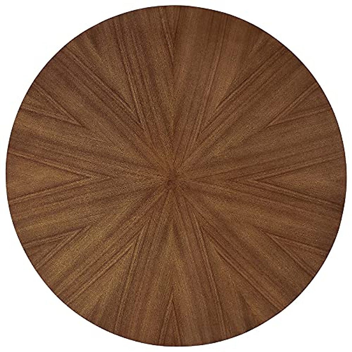 Modway Crossroads 47" Round Wood Dining Table, Walnut