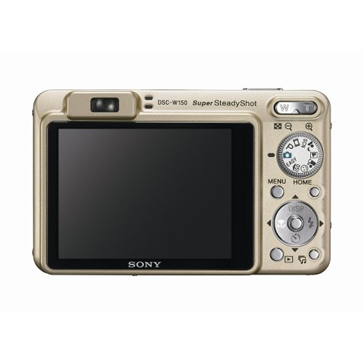 Sony Cybershot DSCW150/G 8.1MP Digital Camera with 5x Optical Zoom with Super Steady Shot (Gold)