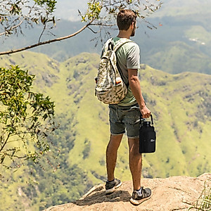 OYATON Water Bottle Holder With Strap for 64oz Bottles, Water Bottle Carrier Bag With Pocket and Handle for Walking Travel and Hiking(Exclude Bottle)