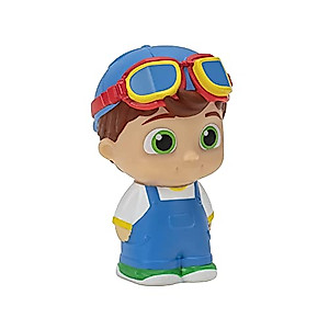 CoComelon 4 Figure Pack - JJ & Family Figure Set - Family and Friends - Includes JJ, YoYo, Tomtom, and Bingo The Dog - Toys for Kids, Infants and Preschoolers