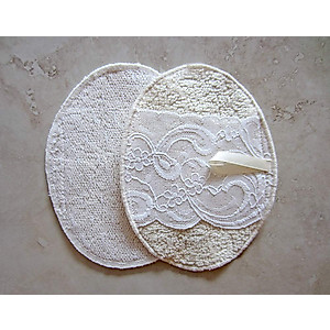 Lace For The Face | Microdermabrasion Cloth for Face | Skin Exfoliating Pore Opening Face & Body Scrub Cloth | 2 cloths per package