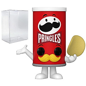 Ad Icons: Pringles - Pringles Can Funko Pop! Vinyl Figure (Bundled with Compatible Pop Box Protector Case), Multicolored, 3.75 inches