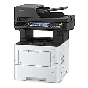 Kyocera 1102V32US0 ECOSYS M3645idn Multifunctional B/W Printer, Up to 47 PPM, 200 DPI Printing Quality, 150000 Pages a Month, Mobile Printing Support