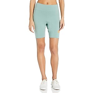Reebok Classic Vector Logo Bike Shorts, Green Slate, Medium