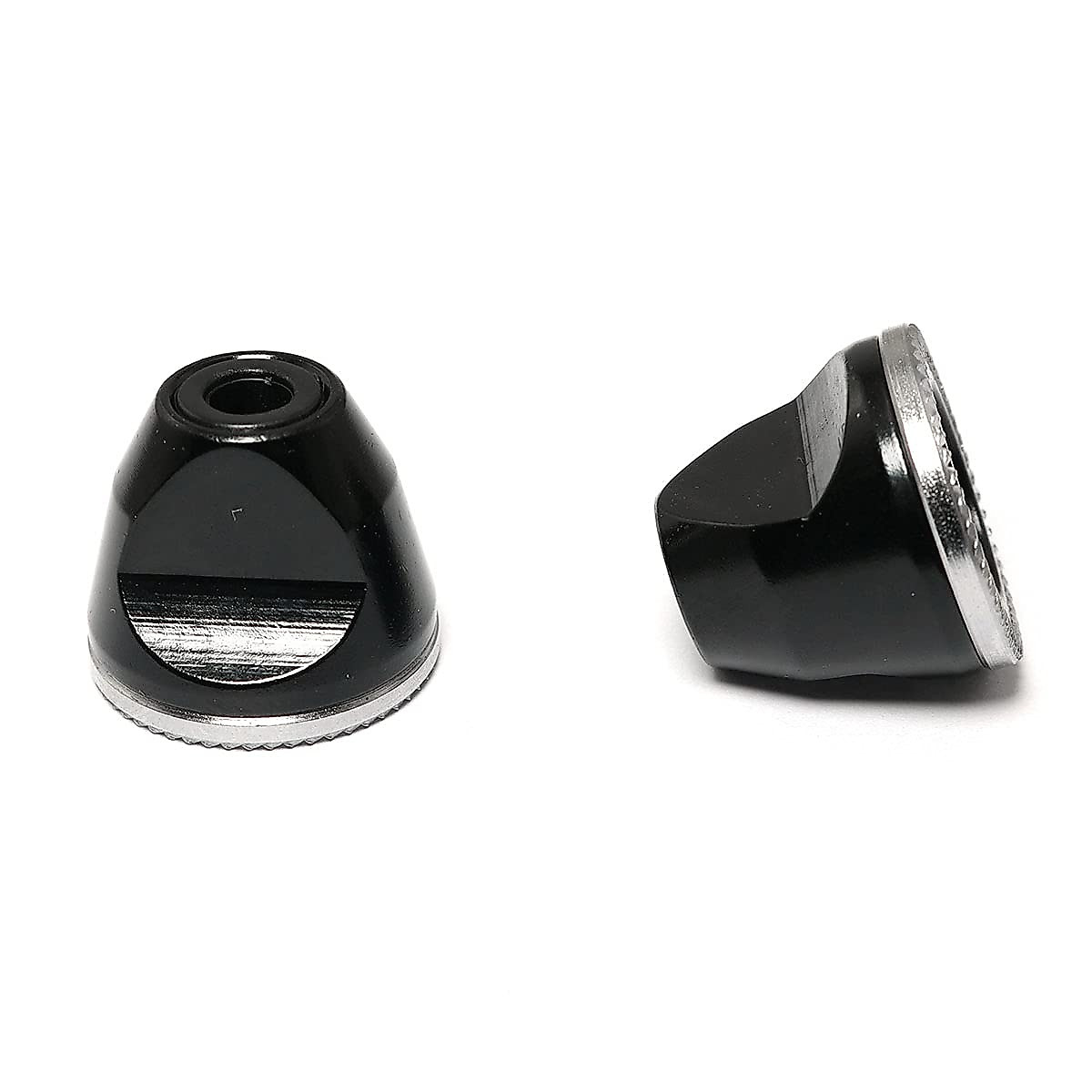 Pro Bamboo Kitchen 2pcs Bicycle Quick Release Lever Nut M5 Screw Non-Slip Nut Mountain Bike Quick Release Shaft All Aluminum Alloy Nut for Fixed Gear Road Bike Modified Parts