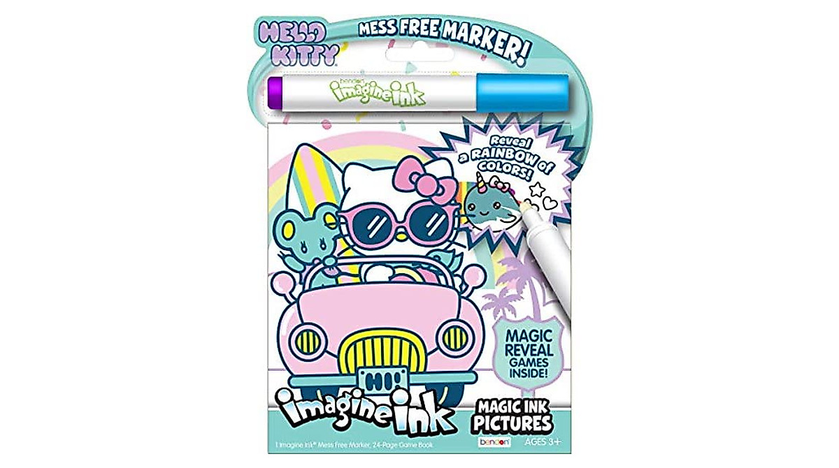 Papartyy Girls Coloring Book Magic Ink Super Set