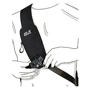 Jack Wolfskin Unisex's Delta Bag AIR, Black, ONE Size