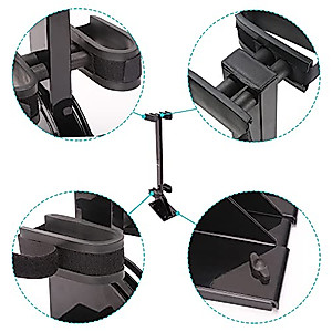 10L0L Universal Gun Holder for EZGO Club Car Yamaha Golf Cart, Compatible with UTV, Stand Up Gun Rack Floor Mount with Quick Release