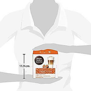 Dolce Gusto Nescafe Coffee Pods, Caramel Macchiato,16 Count (Pack of 3)