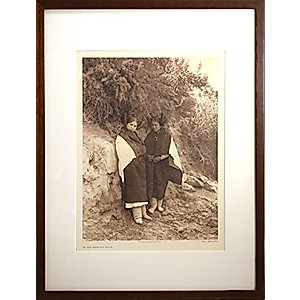 At the Trysting Place by Edward Curtis, Original Photogravure, 17.75x13