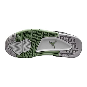 Jordan Air 4 Retro Women's White/Oil Green-Dark Ash AQ9129-103 9