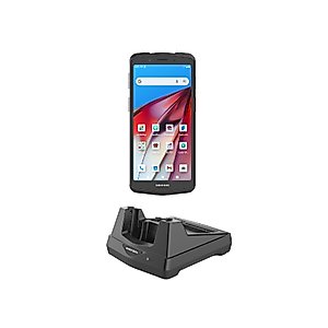 MEFERI ME61 Android Barcode Scanner with Charging Cradle, Equip Zebra SE4710 Scan Engine, PDA Handheld Mobile Computer, 1D 2D QR, Wi-Fi 4G BT GPS NFC, 6" Full-Screen, PDA for WMS