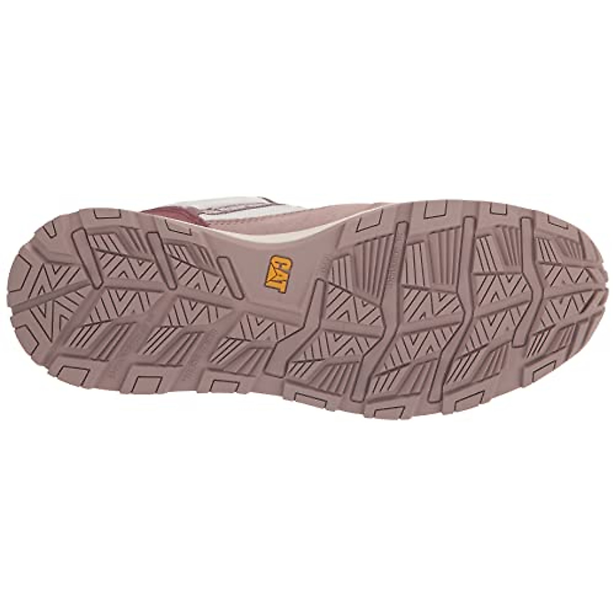 Cat Footwear Women's Venward Composite Toe Industrial Shoe, BARK/Rose Taupe, 8.5