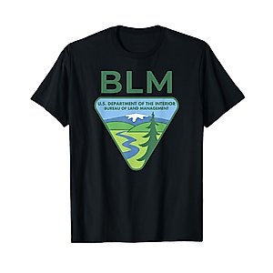 The Original BLM -- Bureau of Land Management (Color) T-Shirt